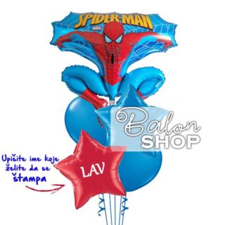 Spider-Man baloni • Spajdermen baloni • Baloni Balon SHOP