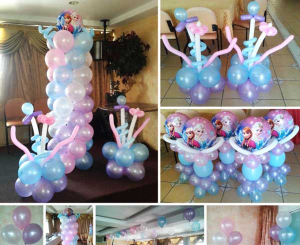 Frozen dekoracija za dečiji rođendan • Baloni Balon SHOP