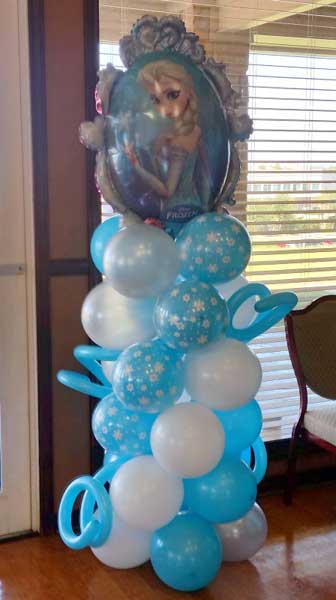 Frozen dekoracija za dečiji rođendan • Baloni Balon SHOP