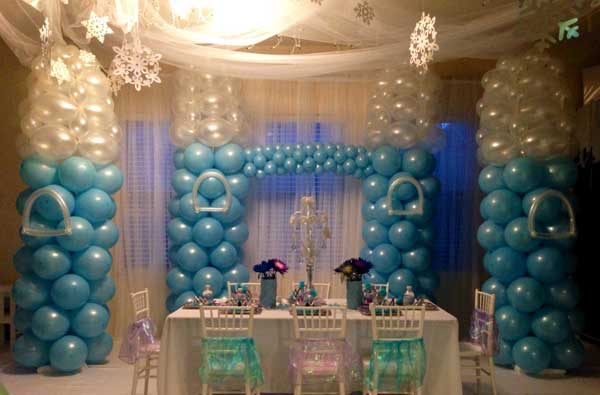 Frozen dekoracija za dečiji rođendan • Baloni Balon SHOP