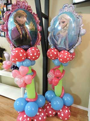 Frozen dekoracija za dečiji rođendan • Baloni Balon SHOP