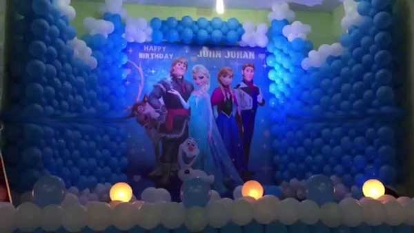 Frozen dekoracija za dečiji rođendan • Baloni Balon SHOP
