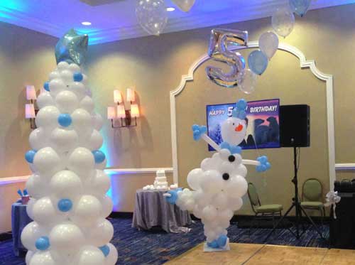 Frozen dekoracija za dečiji rođendan • Baloni Balon SHOP