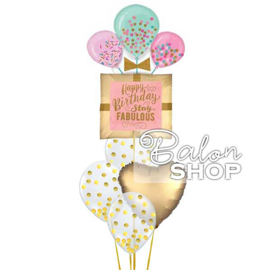 Rođendanski buketi balona • Baloni Balon SHOP