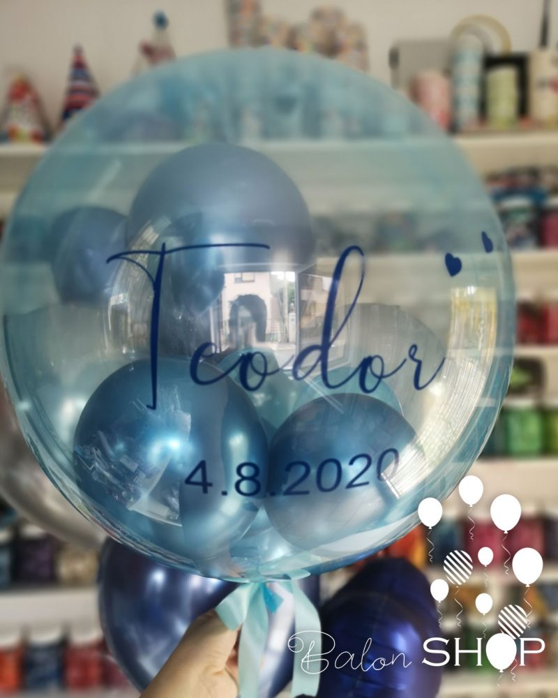 Elegantni baloni za rođenje dečaka u buketu • Baloni Balon SHOP