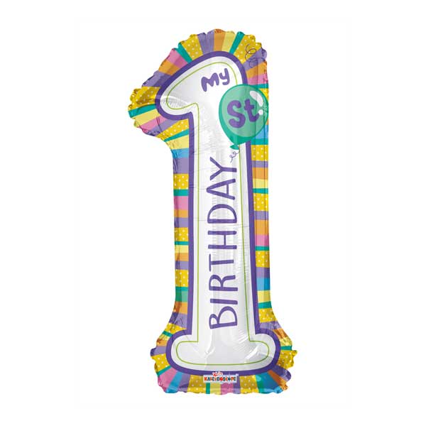 Šareni broj 1 • Baloni Balon SHOP