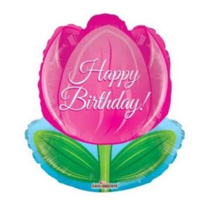 Cvet Lala Happy Birthday balon • Baloni Balon SHOP