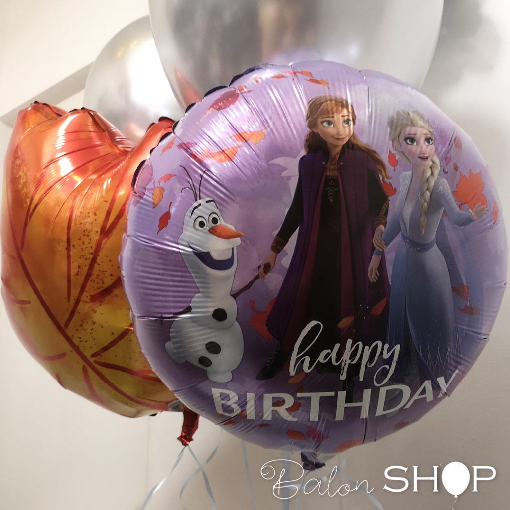 Frozen 2 rođedanski buket balona • Dečiji rođendani