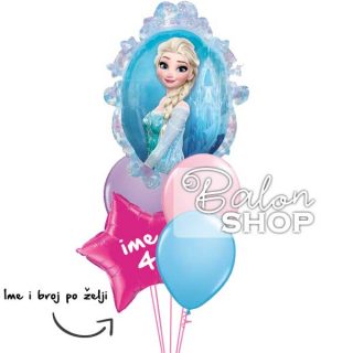 Ana i Elza buket balona • Baloni Balon SHOP