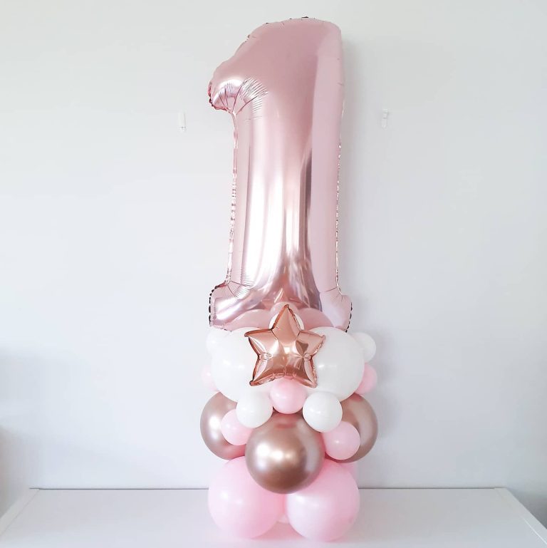 Baloni brojevi sa helijumom • Baloni u obliku broja Beograd