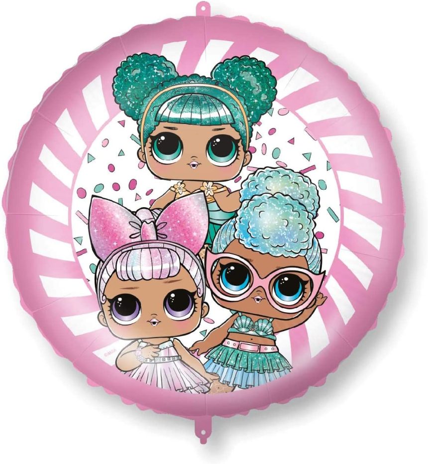 LOL Surprise balon svetlo roze • Baloni Balon SHOP