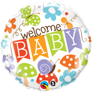 Welcome Baby folija baloni • Baloni Balon SHOP